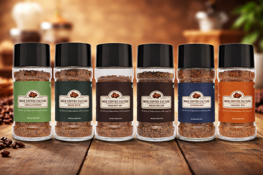 Indie Coffee Culture | Premium Freeze Dried Coffee India